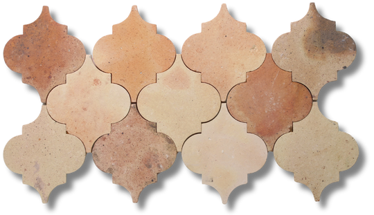 GAIA ARABESQUE - UNGLAZED TERRACOTTA TILES – Byzantine Design